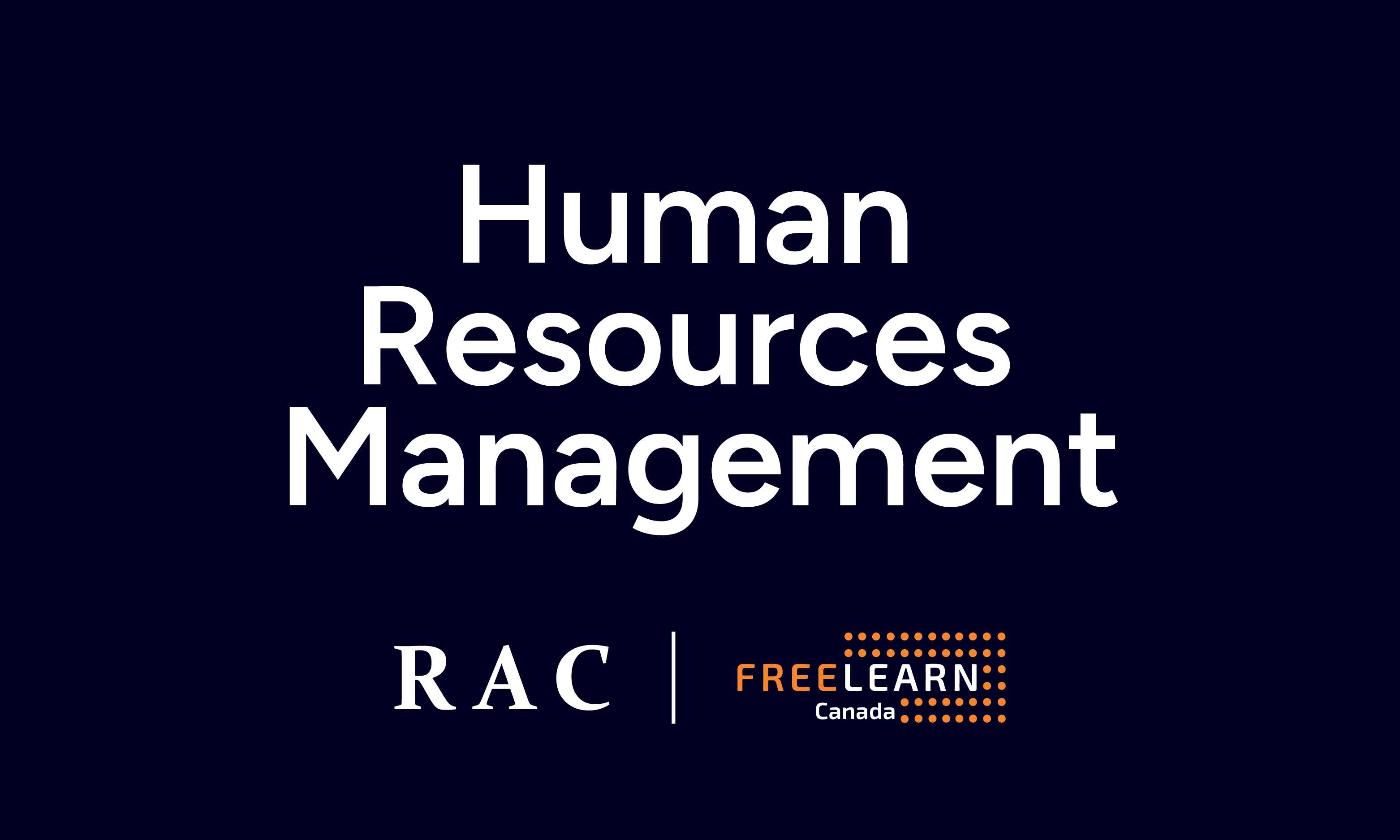 Human Resources Management - The Royal Alberta College